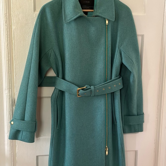 J. Crew | Jackets & Coats | Nwot J Crew Gorgeous Italian Melton Wool ...